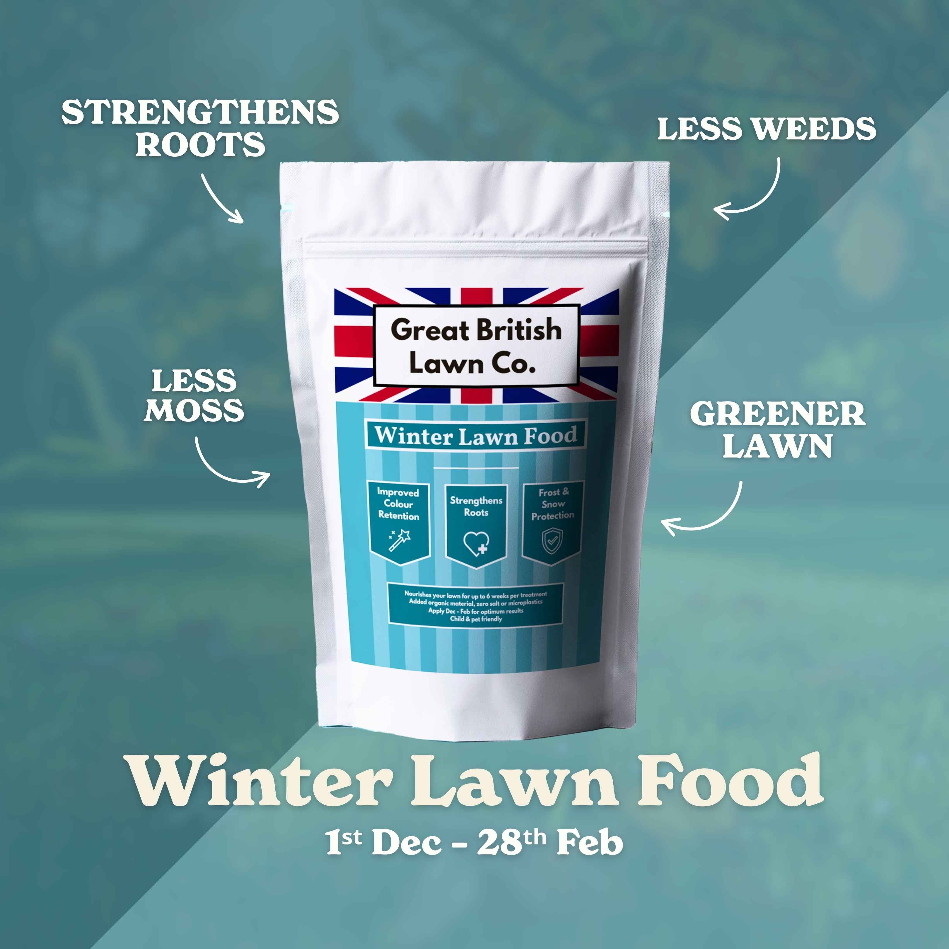 Winter Lawn Food – Great British Lawn Co